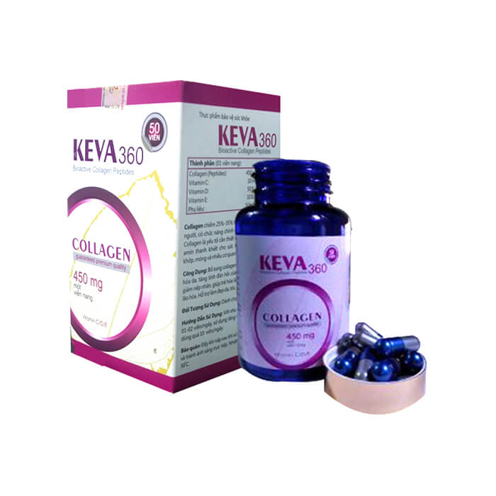 Viên uống Collagen Keva 360 của Đức 50 viên